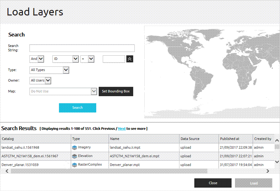Loading SkylineGlobe Layers